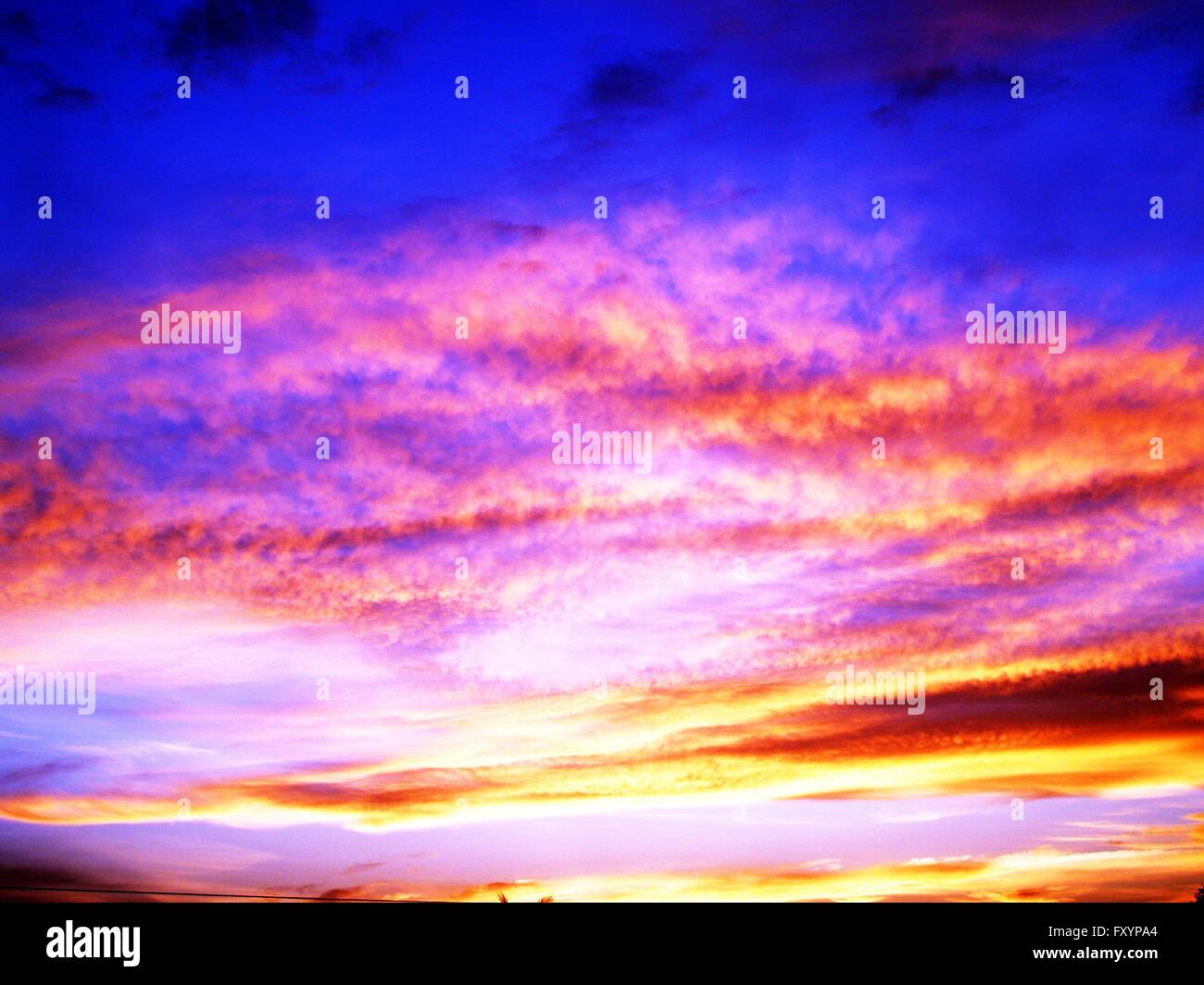 Beautiful sky sunset sky Stock Photo - Alamy