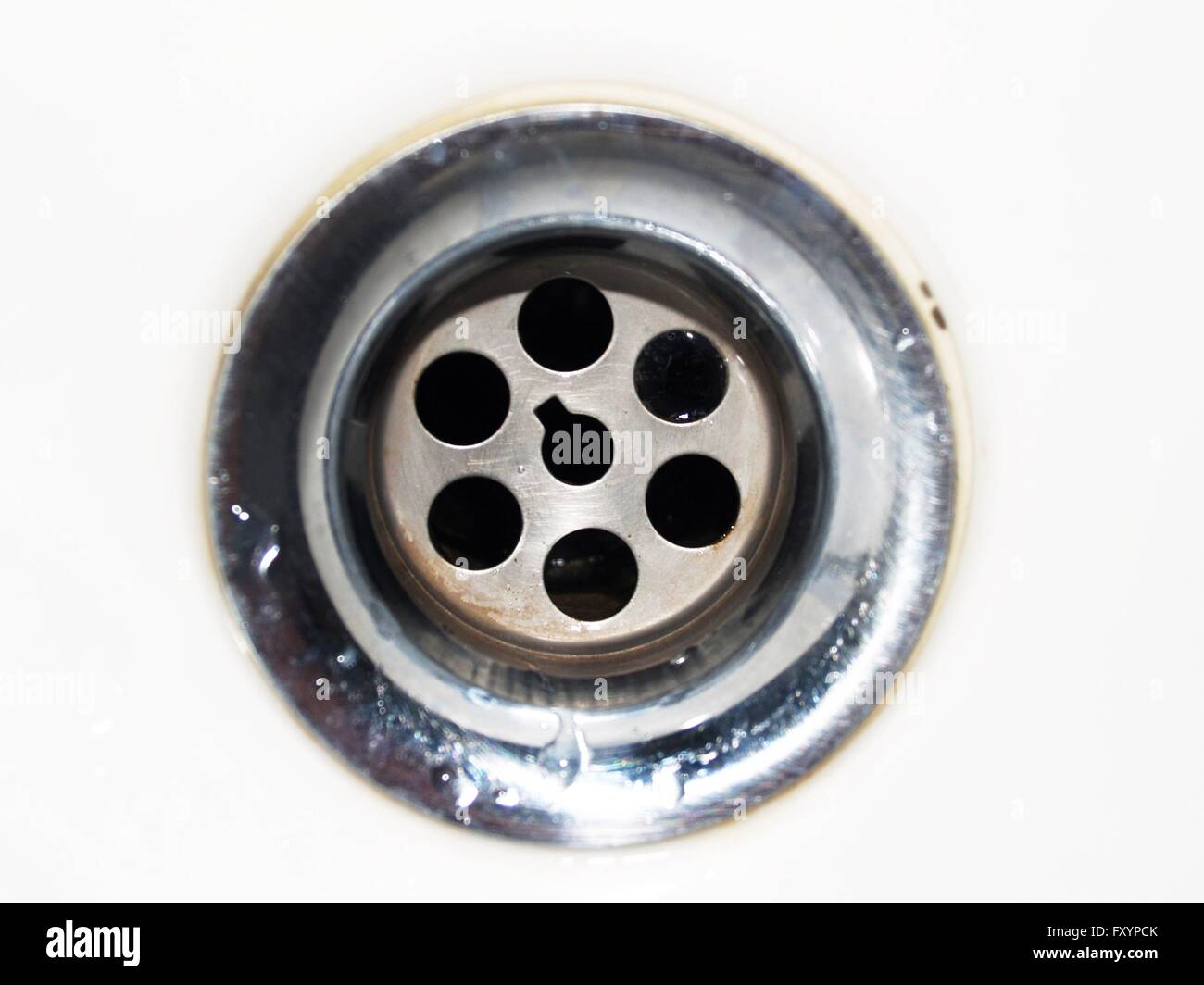 Water Running Down Kitchen Sink Drain Cut Out Stock Images And Pictures