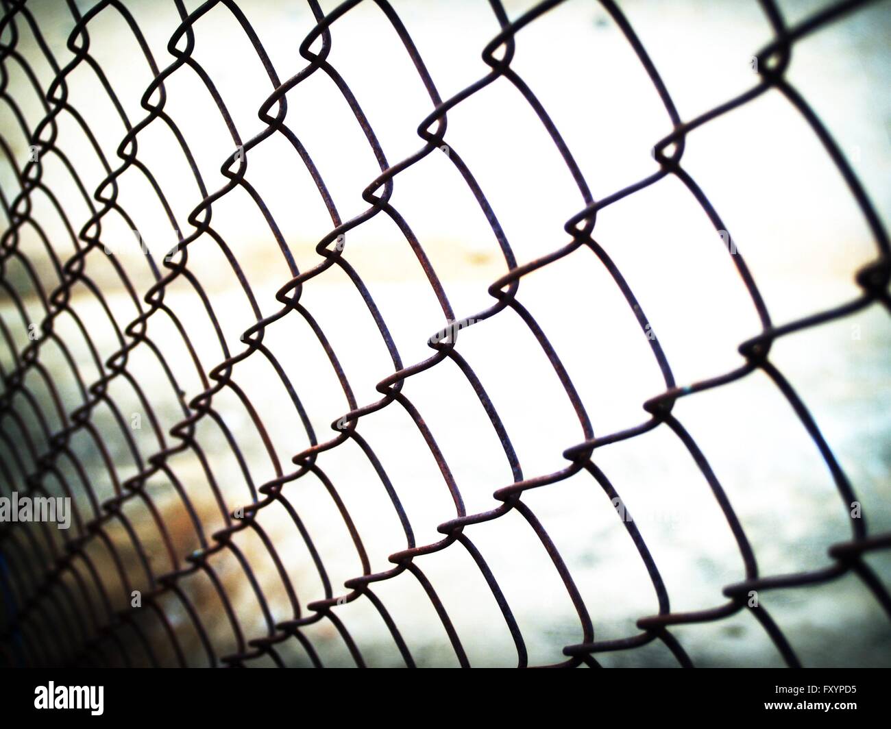 Metal Net Stock Photos net cage background Stock Photo - Alamy