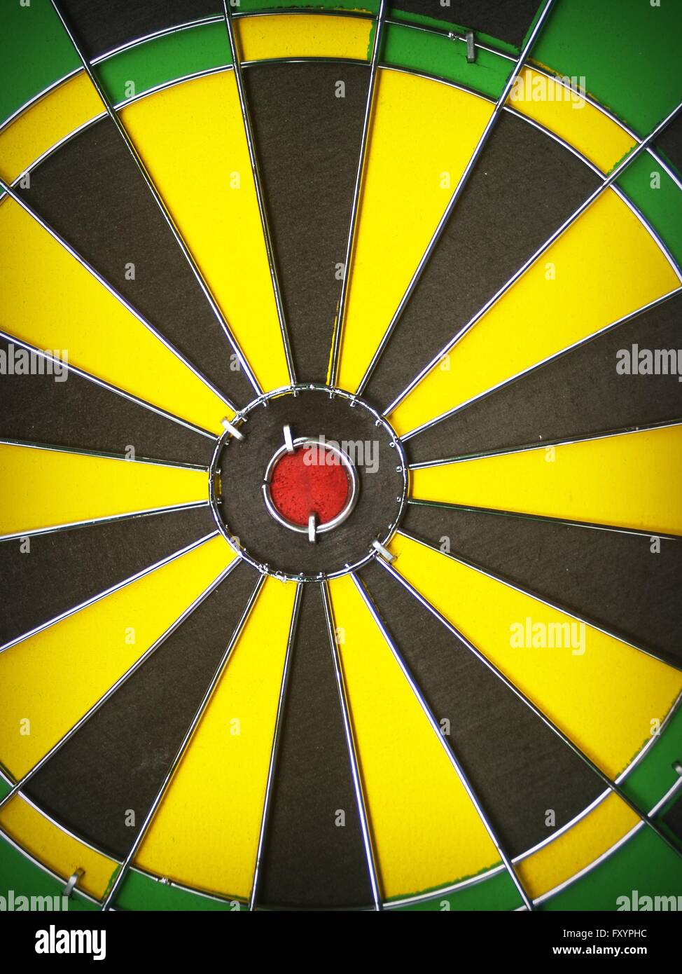 dartboard target aim goal achievement concept Stock Photo - Alamy