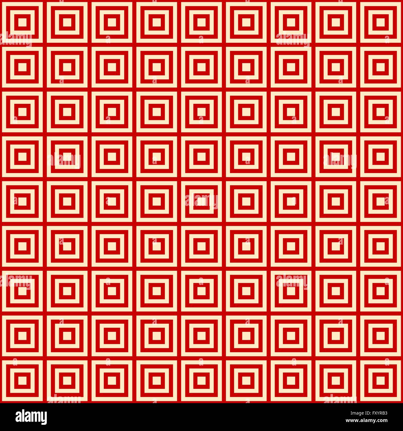 red background endless east pattern, vector illustration Stock Vector ...