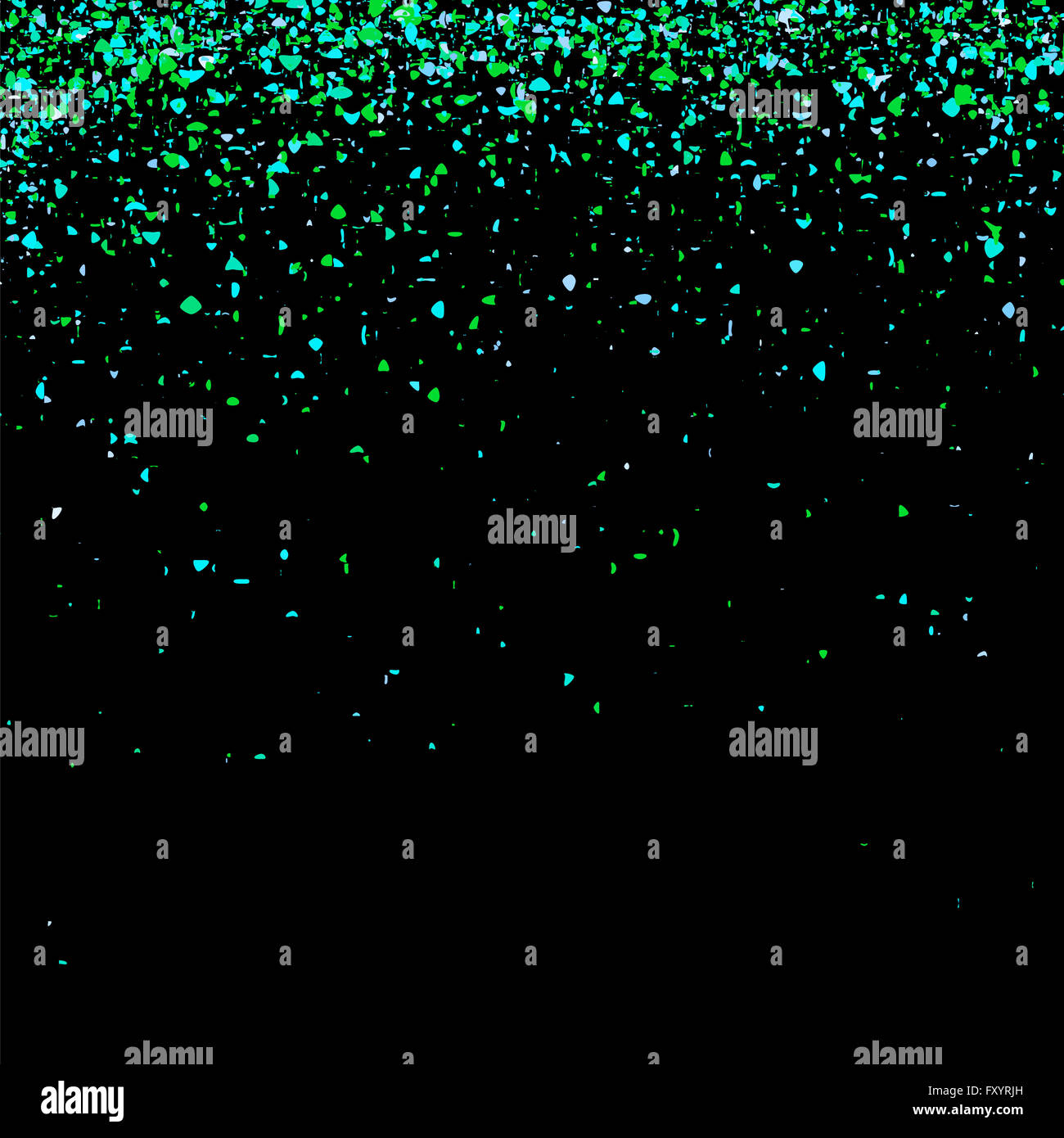 Green confetti falling paper hi-res stock photography and images - Alamy
