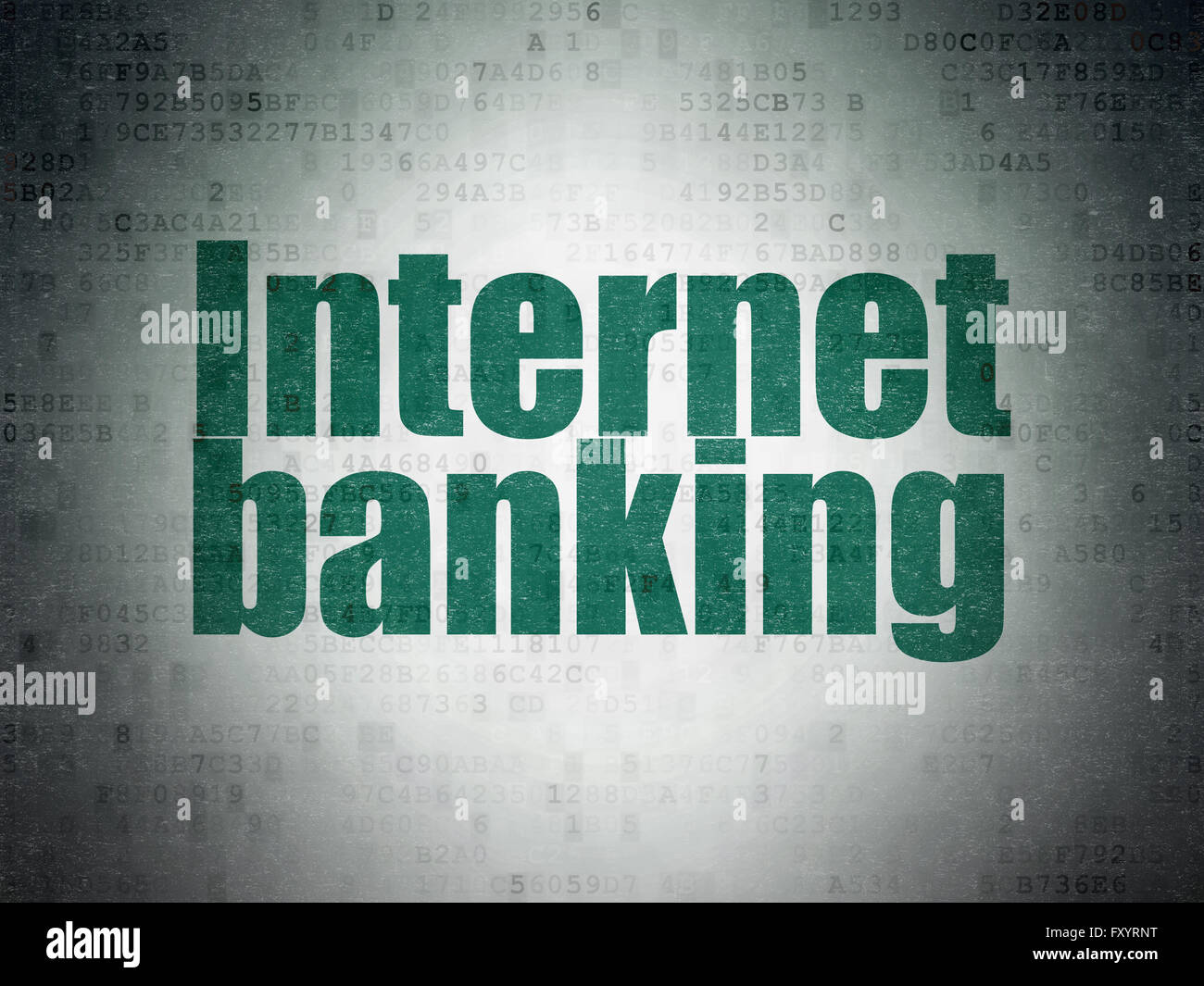 Money concept: Internet Banking on Digital Paper background Stock Photo ...