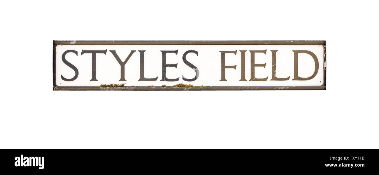 Field name Cut Out Stock Images & Pictures - Alamy