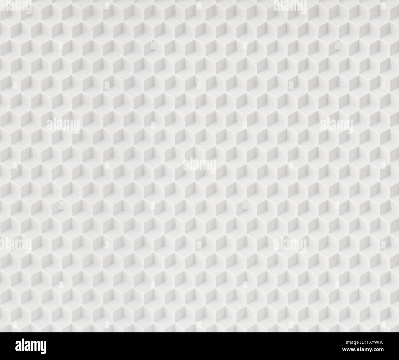 Abstract white boxes business background. Metal box shape wall concept ...