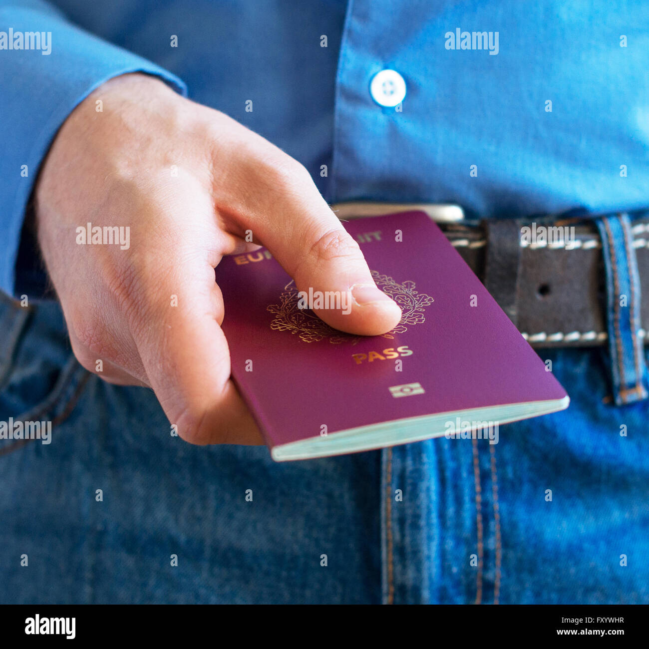 Biometric Passport Check In High Resolution Stock Photography and ...