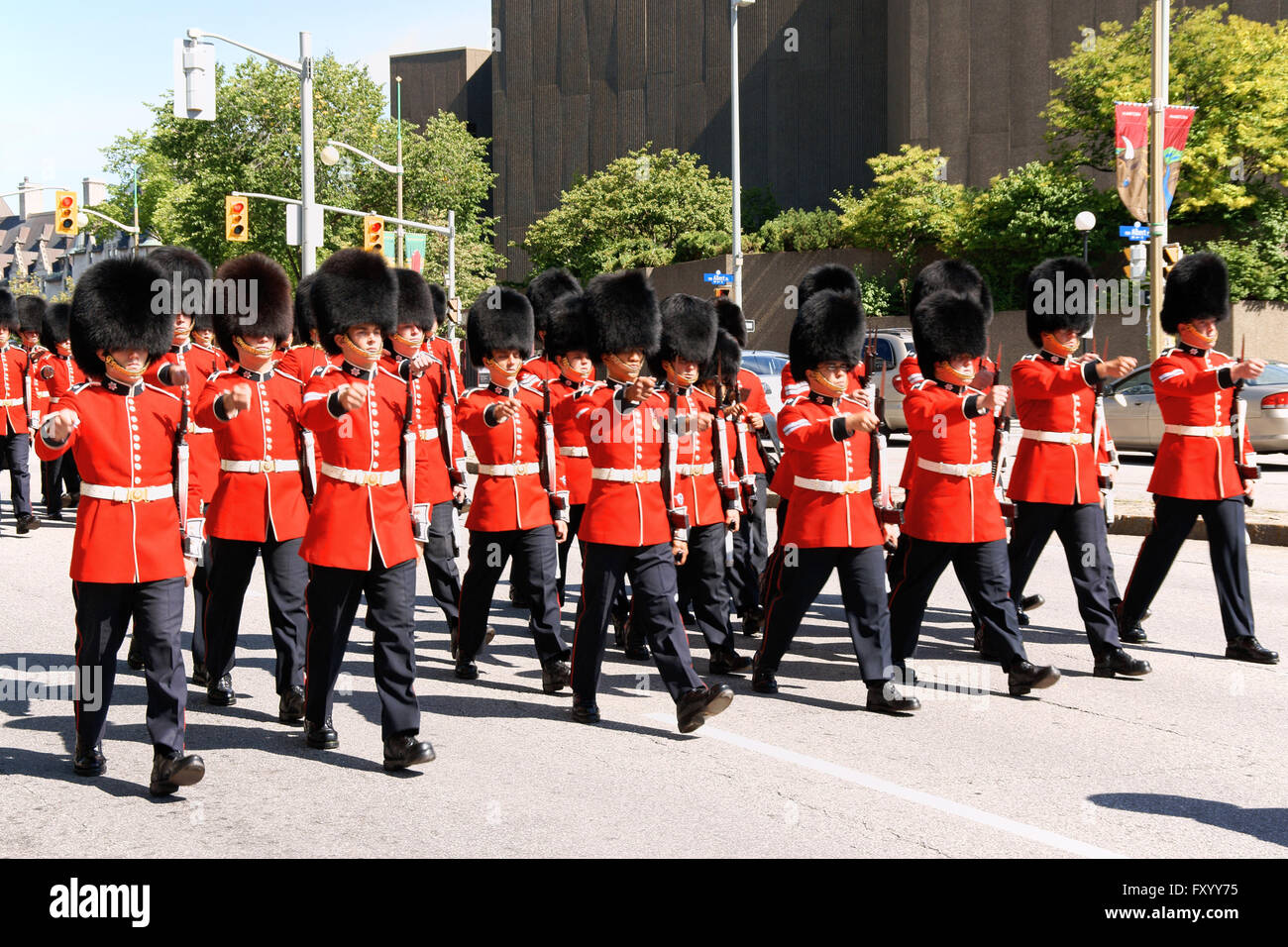 Canadian Changing Of The Guard High Resolution Stock Photography and ...
