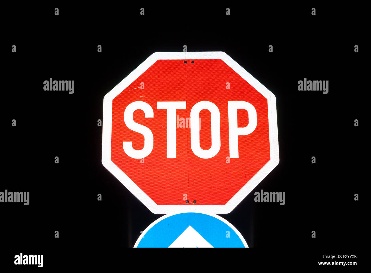 Stop sign stop sign hi-res stock photography and images - Alamy