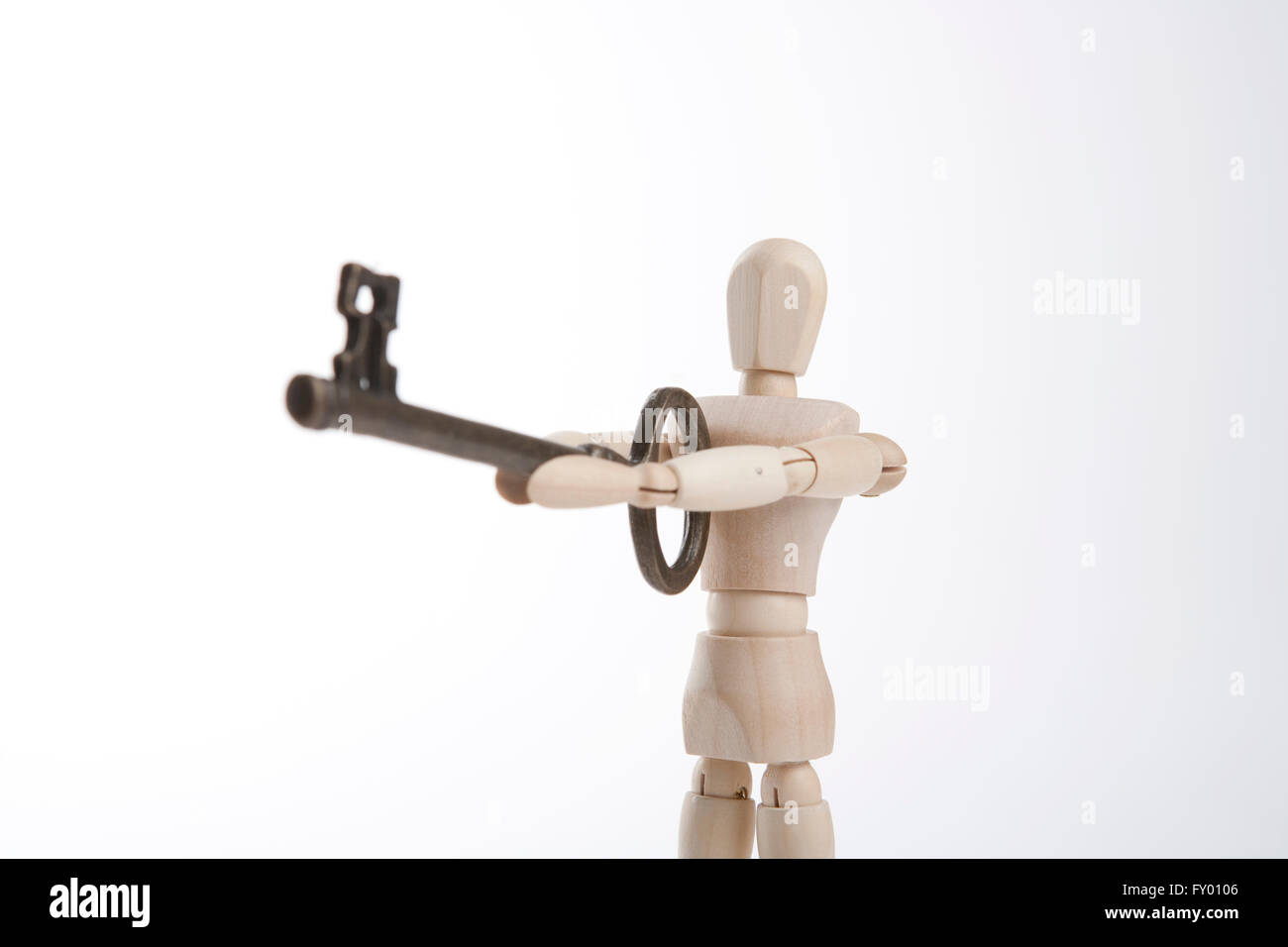 Antique wooden doll hi-res stock photography and images - Alamy