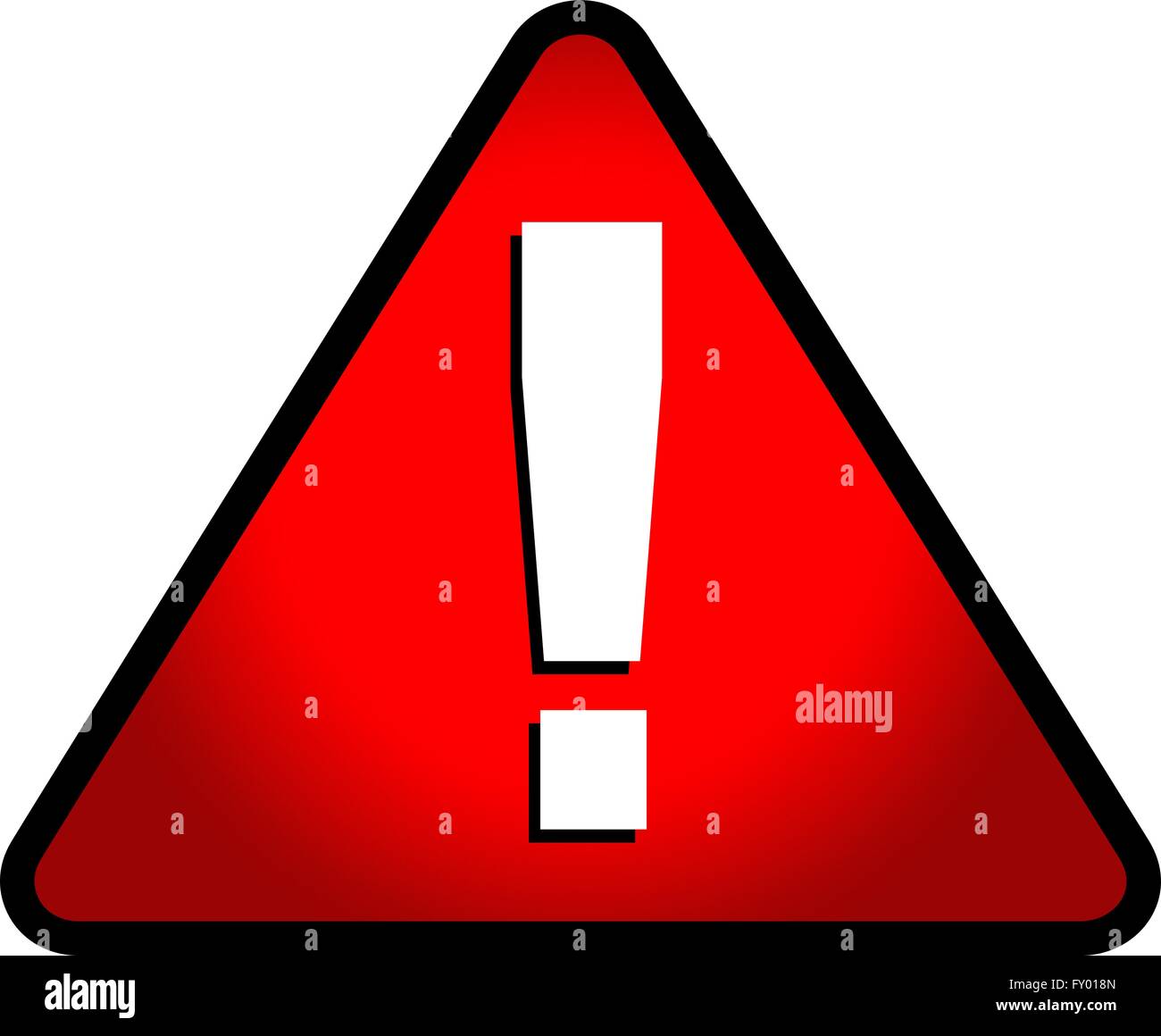 traffic sign / exclamation sign Stock Vector Image & Art - Alamy