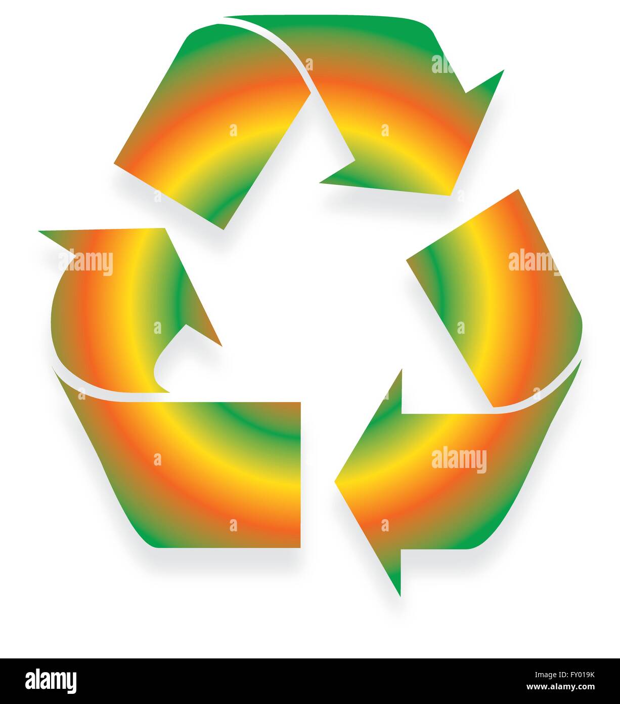 Recycled plastic bottle art Stock Vector Images - Alamy