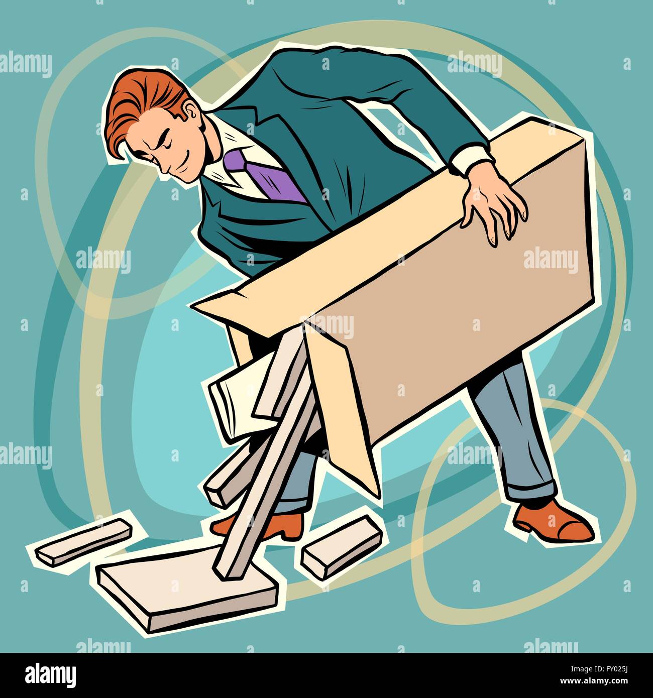 man box prefabricated parts designer Stock Vector Image & Art - Alamy