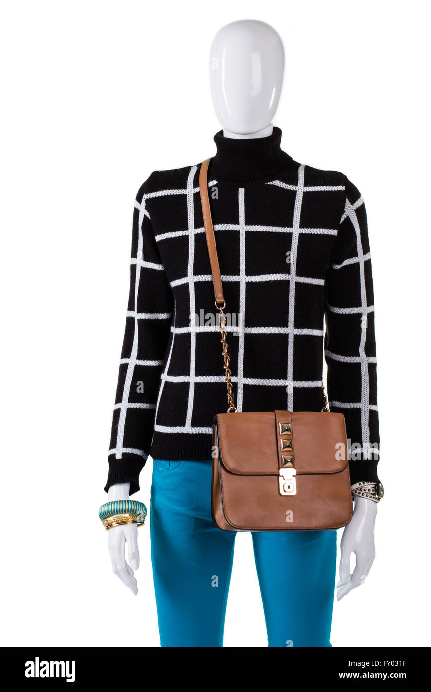 Checkered handbag hi-res stock photography and images - Alamy