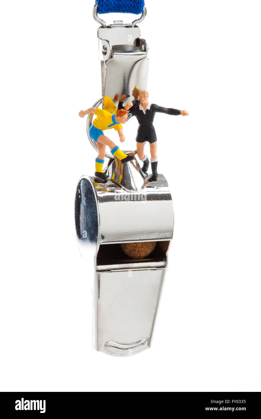 Referee figure hi-res stock photography and images - Alamy