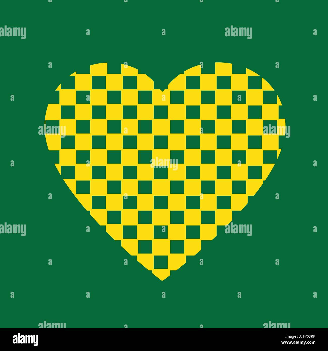 Heart shape vector design , Happy Valentine's day ,Love , Checkered ...