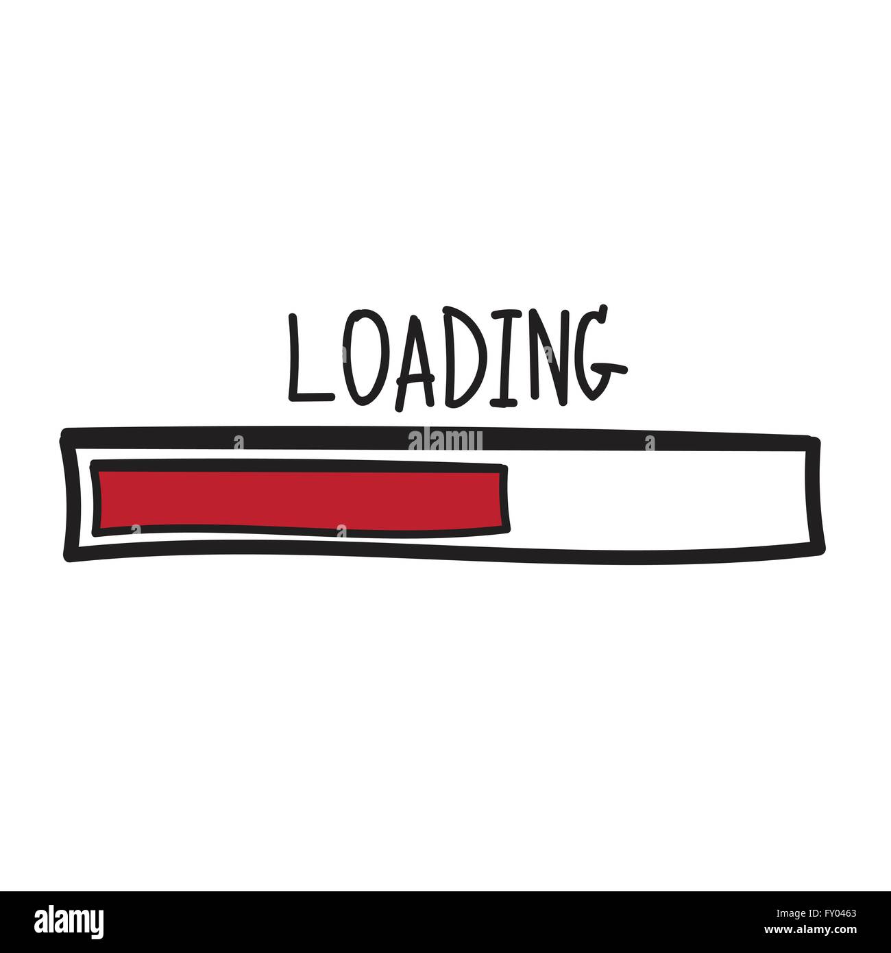 loading. Progress bar design. Vector illustration Stock Vector Image ...
