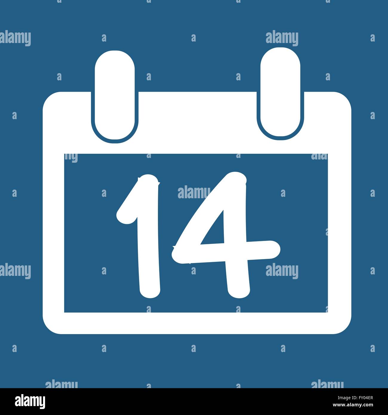 14 february ,calendar , valentines day Stock Vector Image & Art - Alamy