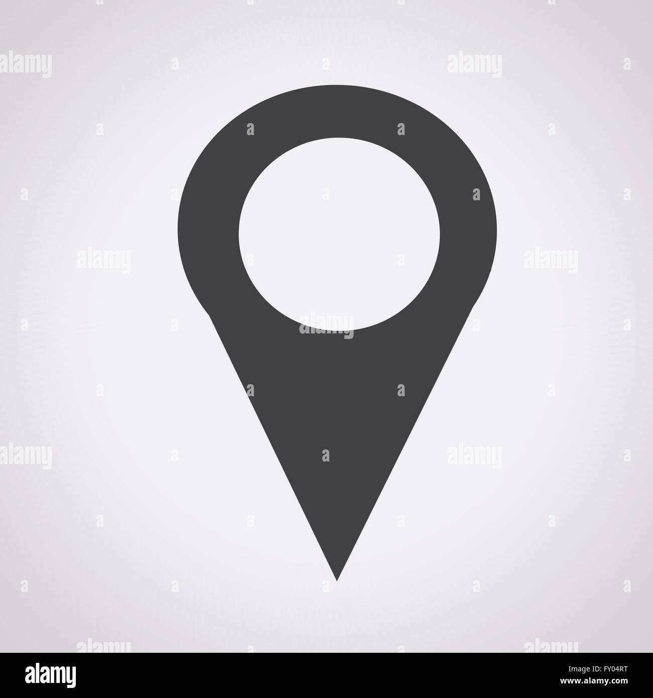Mappin symbol Stock Vector Images - Alamy