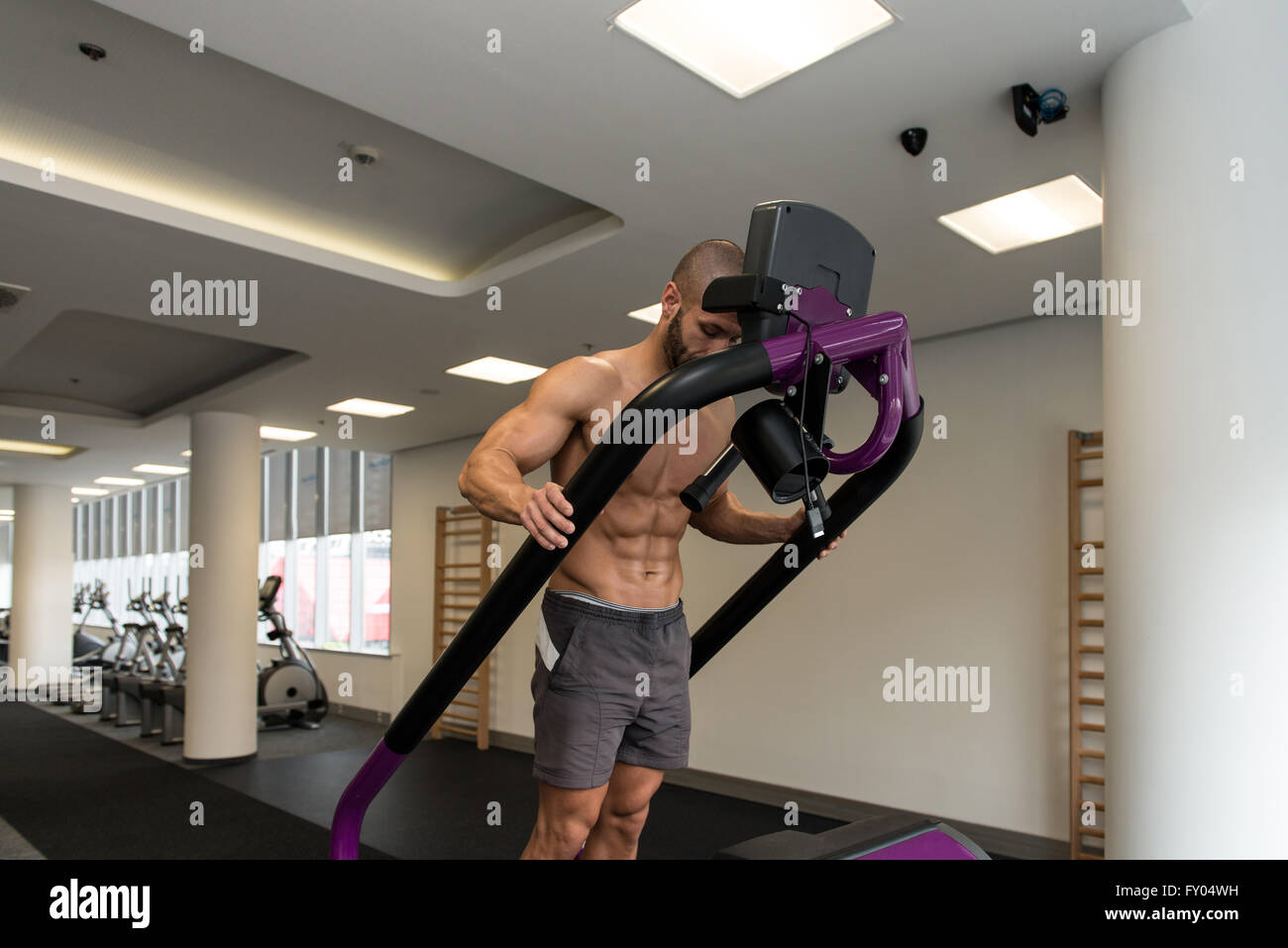 Stepper man hi-res stock photography and images - Alamy