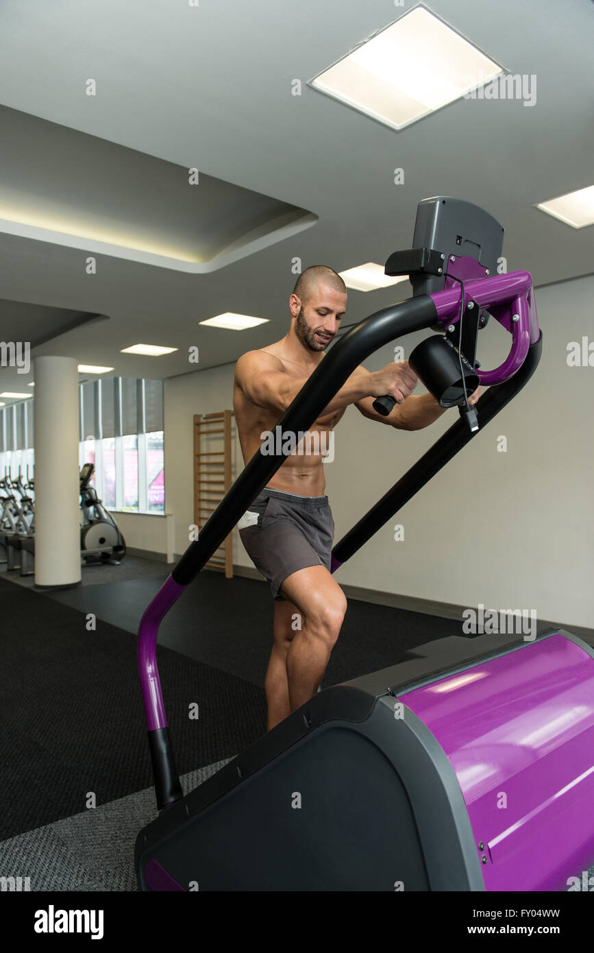 Stepper man hi-res stock photography and images - Alamy