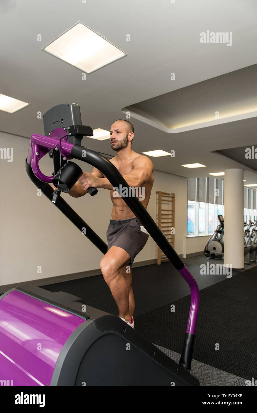 Stepper man hi-res stock photography and images - Alamy