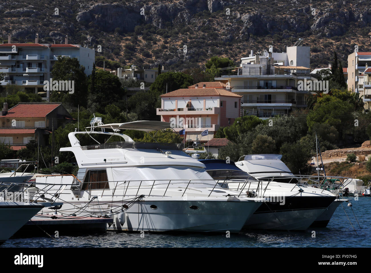 Port of porto rafti hi-res stock photography and images - Alamy
