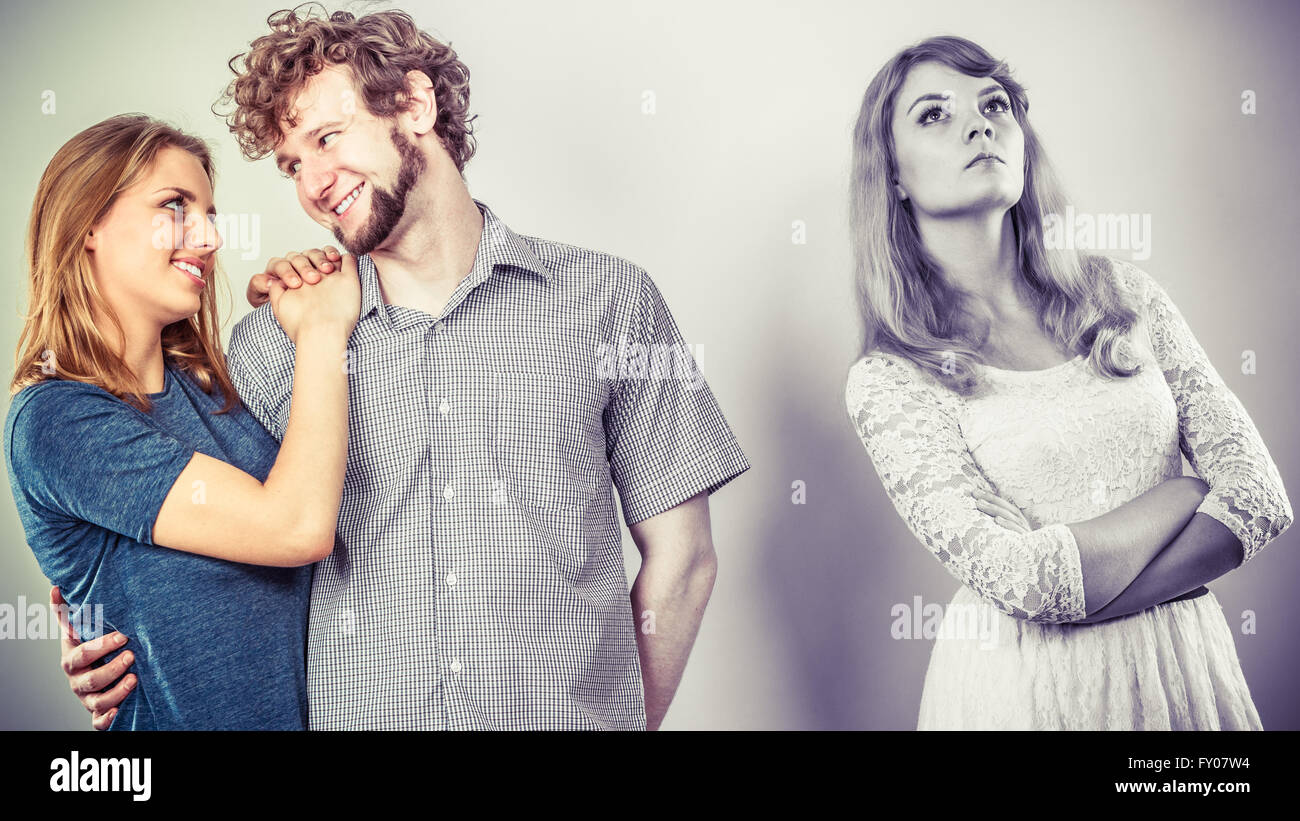 Rejected rejection couple hi-res stock photography and images - Alamy