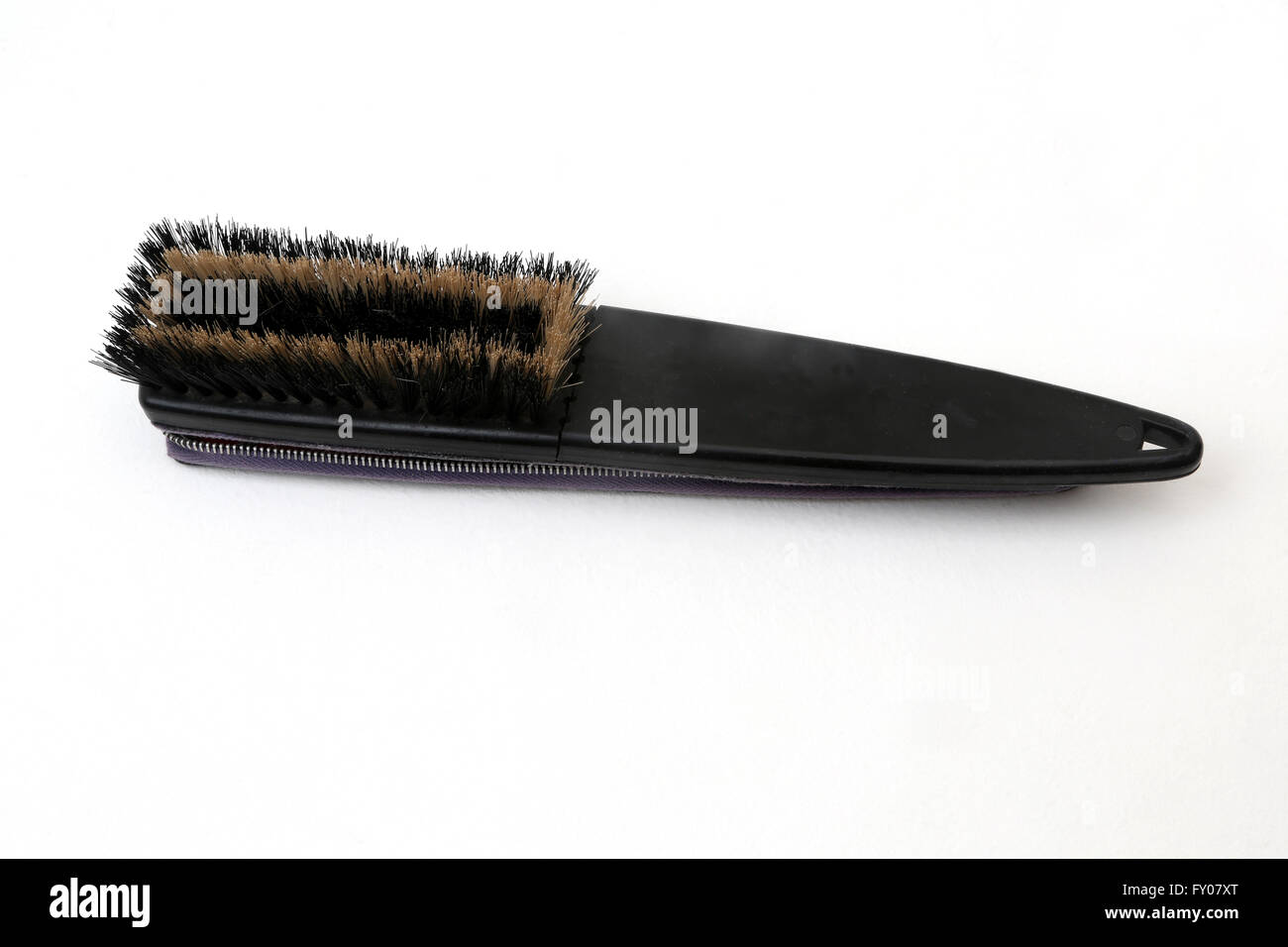 Manicure And Grooming Set Inside Brush Stock Photo - Alamy