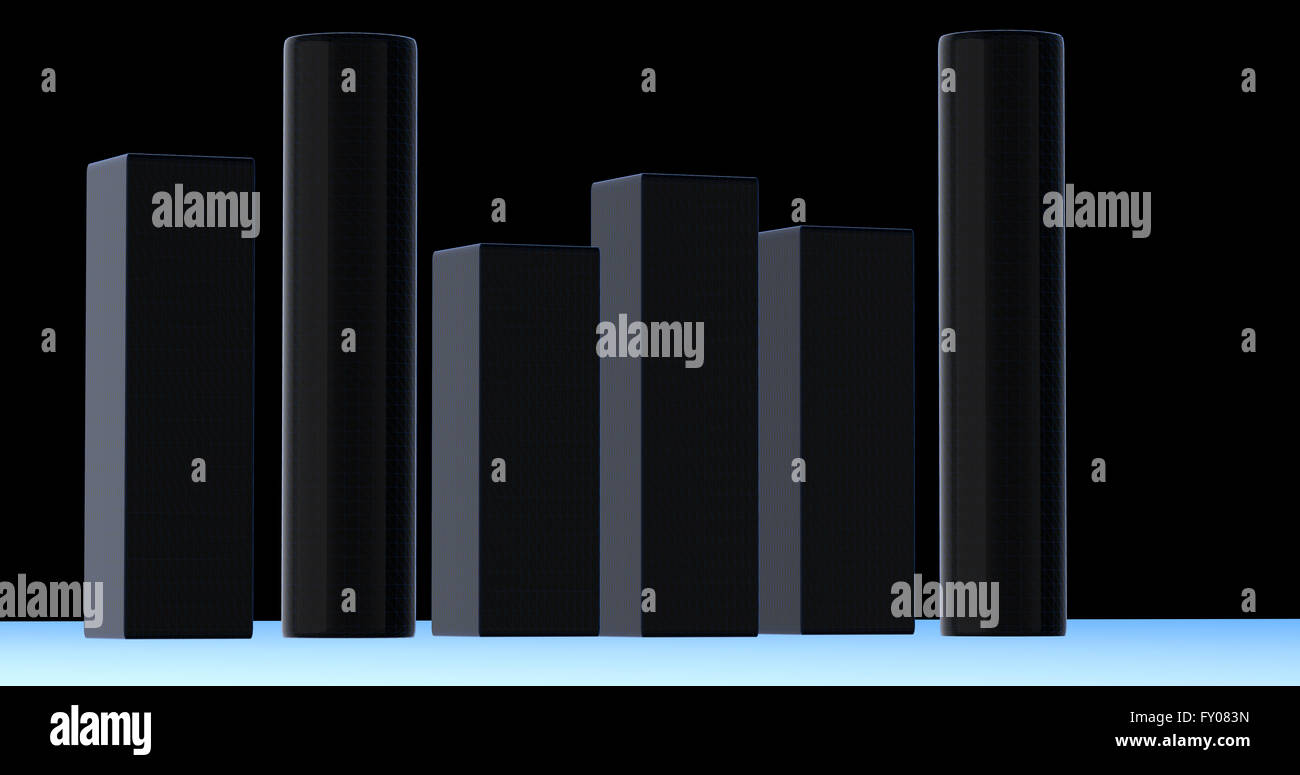 The 3d rendering of single color city concept Stock Photo - Alamy