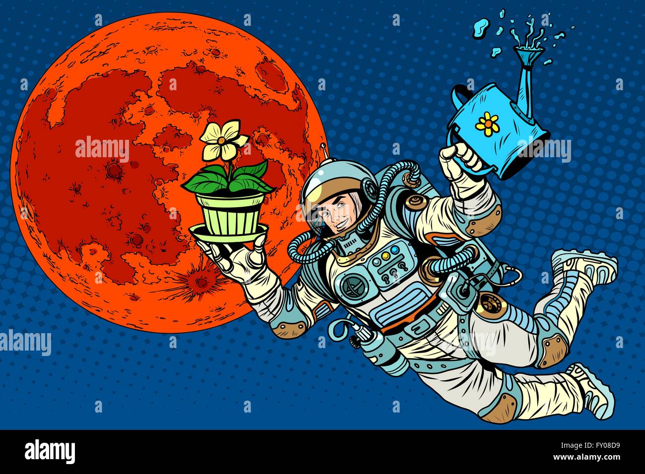 Plants of mars Stock Vector Images - Alamy