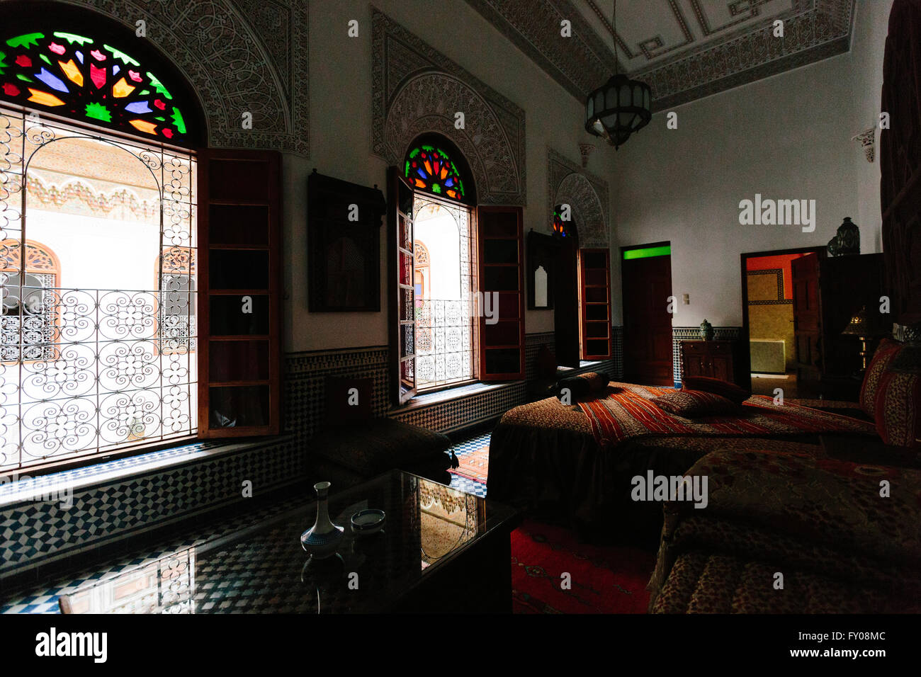 Room moroccan riad hi-res stock photography and images - Alamy