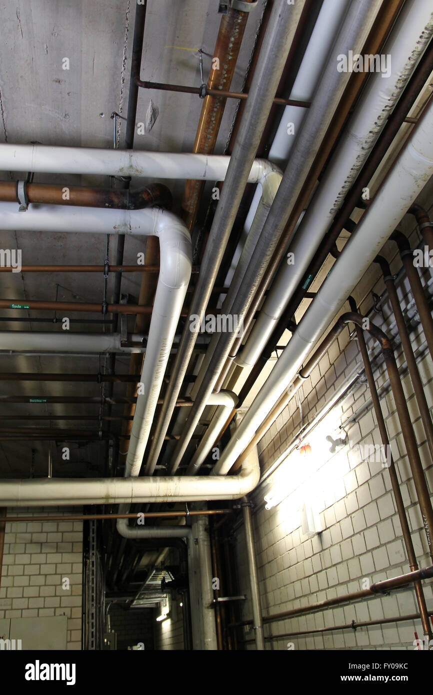 Aqueduct plumbing pipes hi-res stock photography and images - Alamy