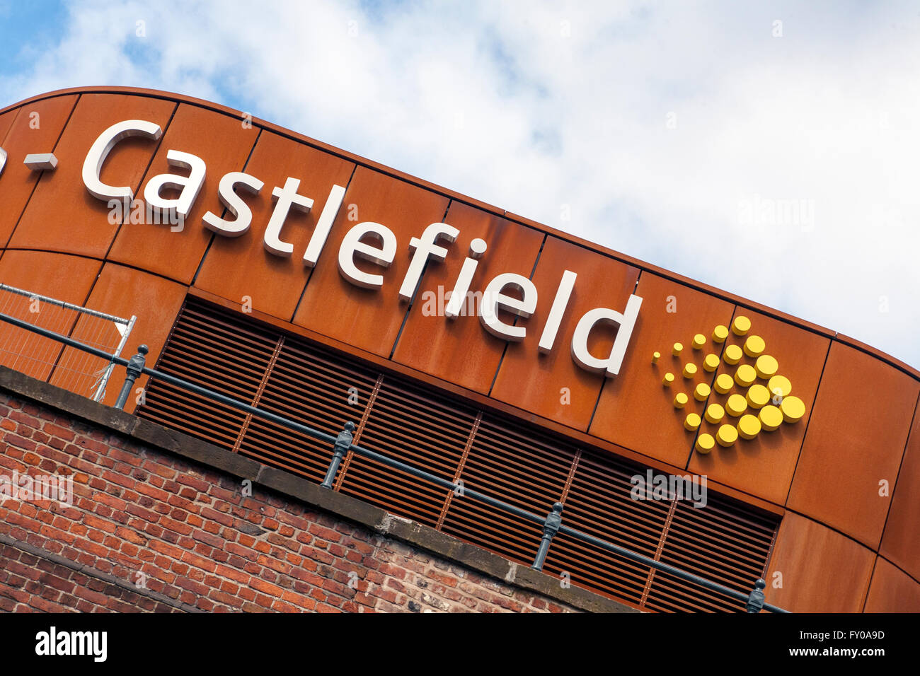 Castlefield tram hi-res stock photography and images - Alamy