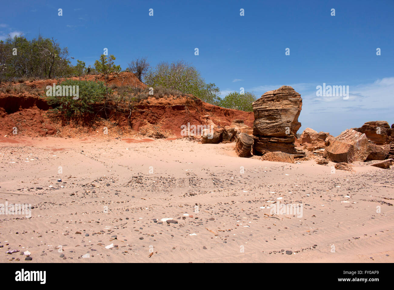 Roebuck Bay in Broome , North Western Australia , comprised of inter ...