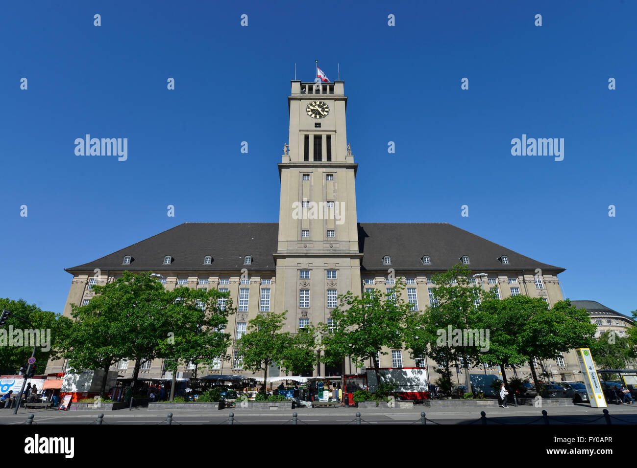 Rathaus Schoeneberg, John-F.-Kennedy-Platz, Schoeneberg, Berlin ...
