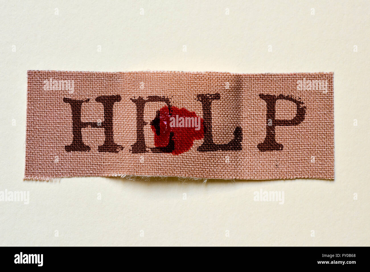 Blood stain and cloth hi-res stock photography and images - Alamy