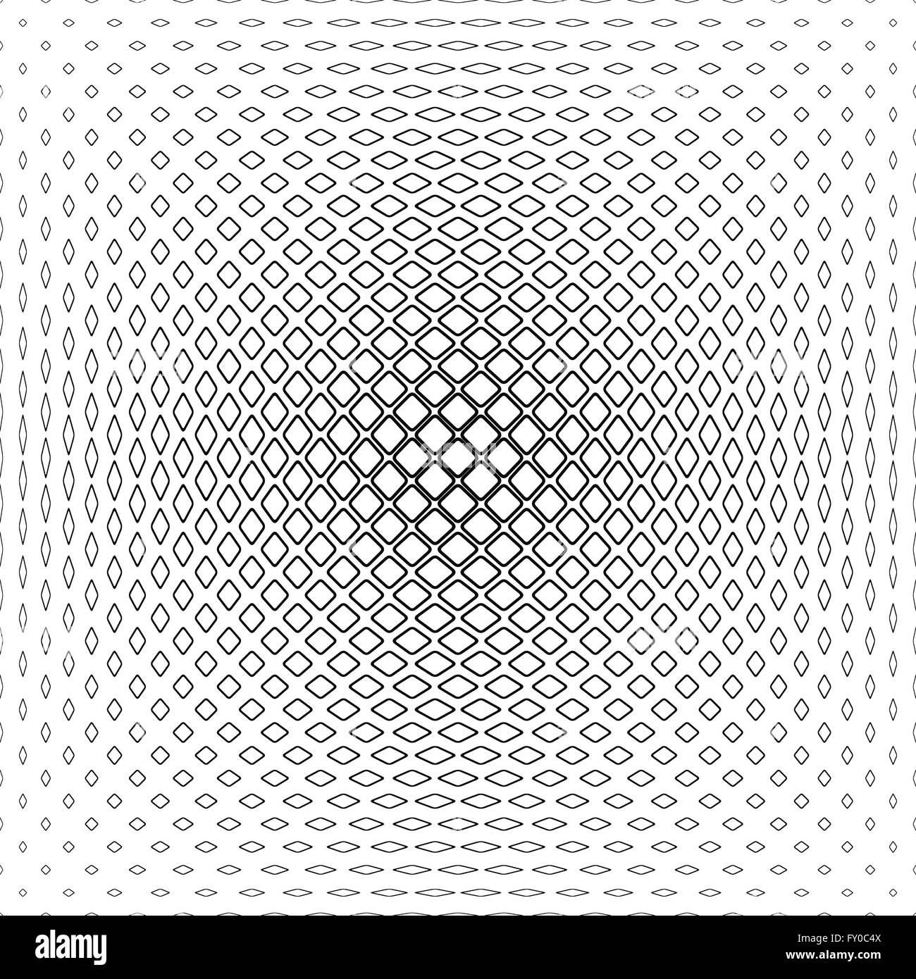 Black and white rounded square pattern Stock Vector Image & Art - Alamy