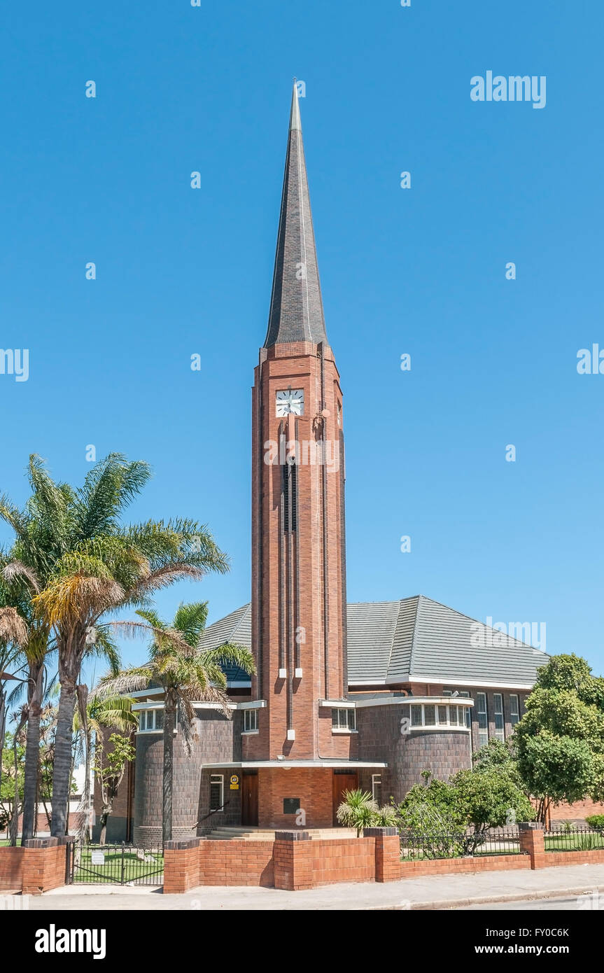 HUMANSDORP, SOUTH AFRICA - FEBRUARY 28, 2016: The Dutch Reformed Church ...
