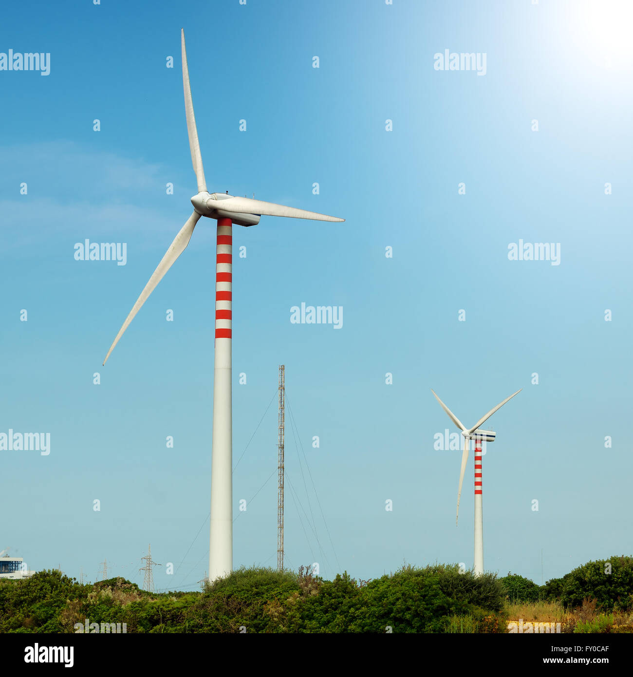 Wind power generators hi-res stock photography and images - Alamy