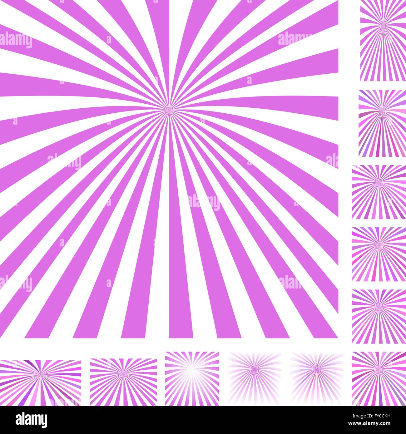 Magenta burst Stock Vector Images - Alamy