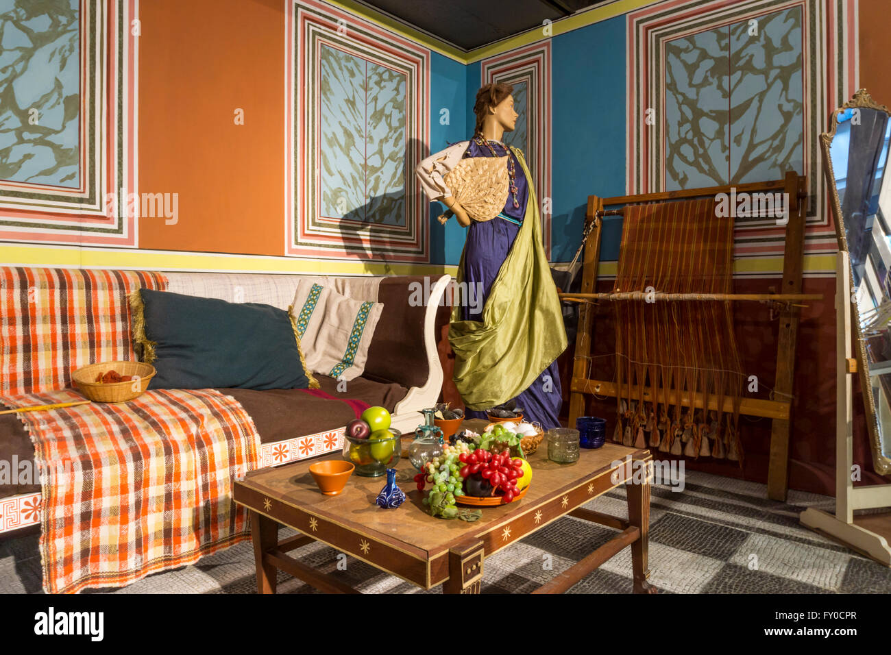 Ancient Roman Villa Rooms