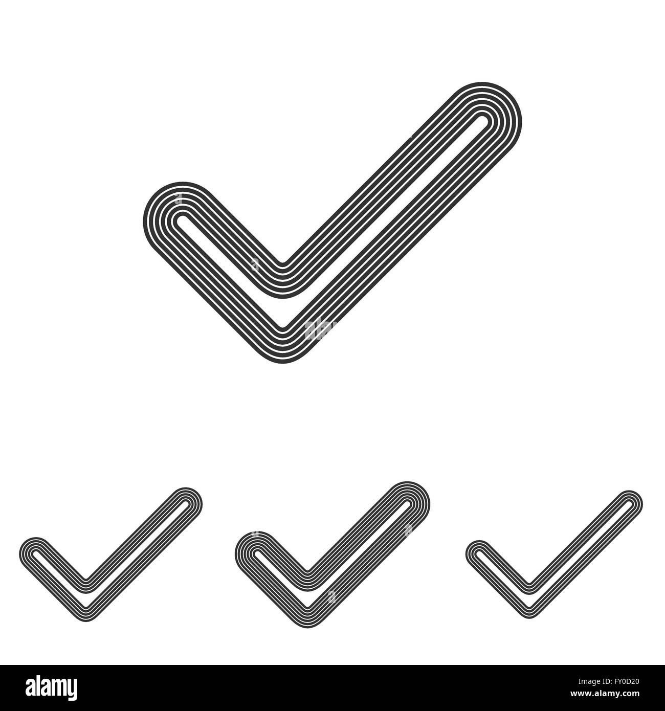 Checkmark line logo design set Stock Vector Image & Art - Alamy Checkmark line logo design set Stock Vector Image & Art - Alamy