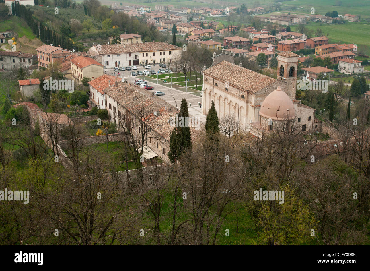 The ancient village of Solferino - Italy Stock Photo - Alamy