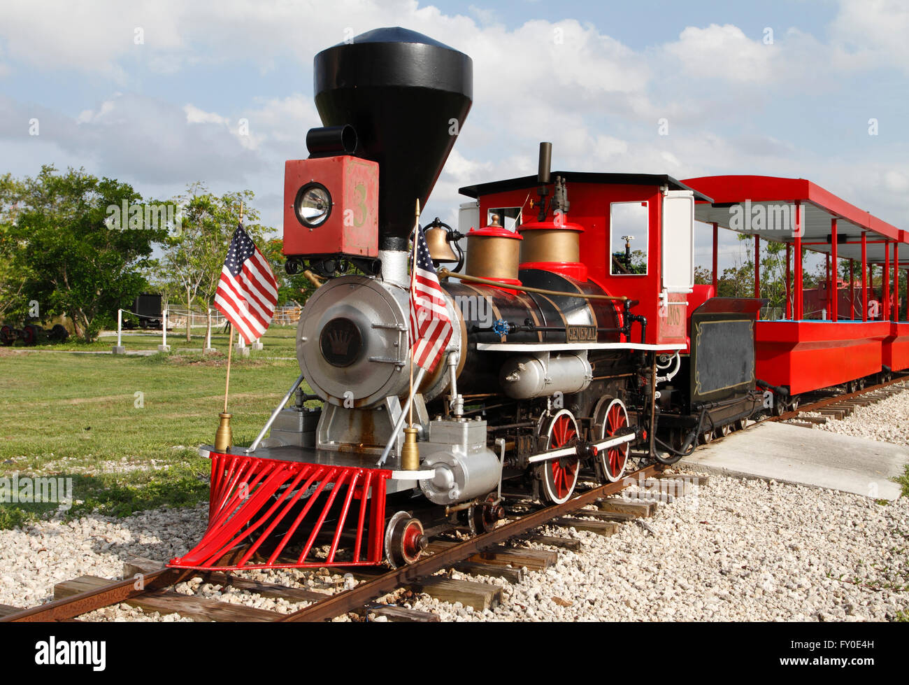 Old american steam locomotive hi-res stock photography and images - Alamy