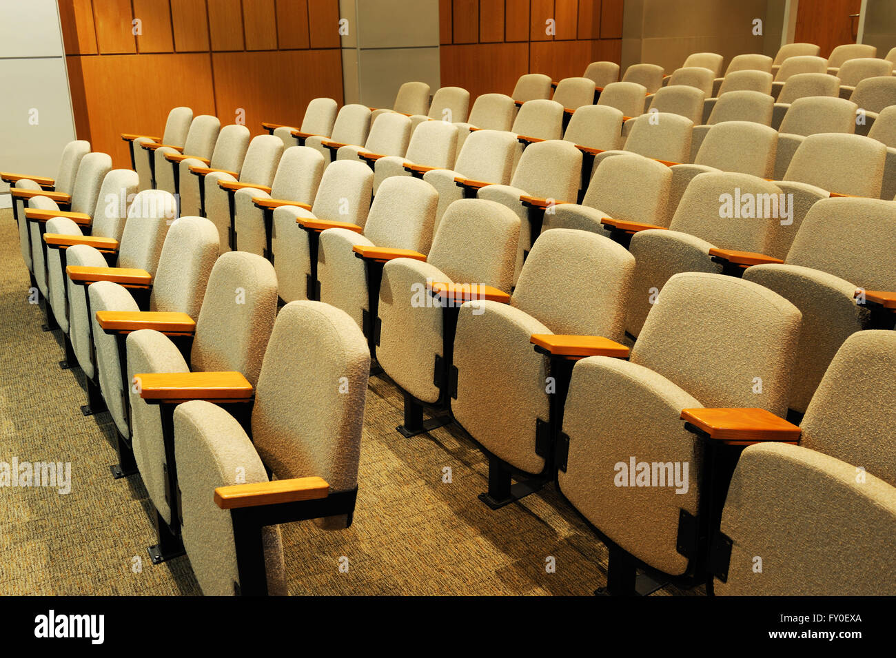 rows of seats in auditorium Stock Photo - Alamy