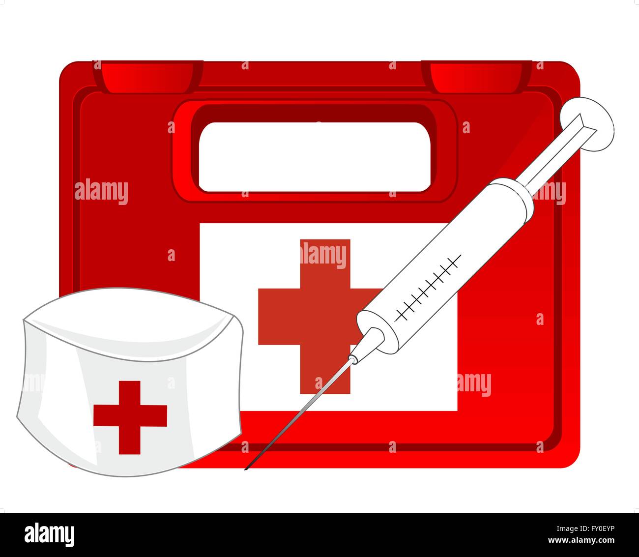 Box with medicine Stock Vector Image & Art - Alamy