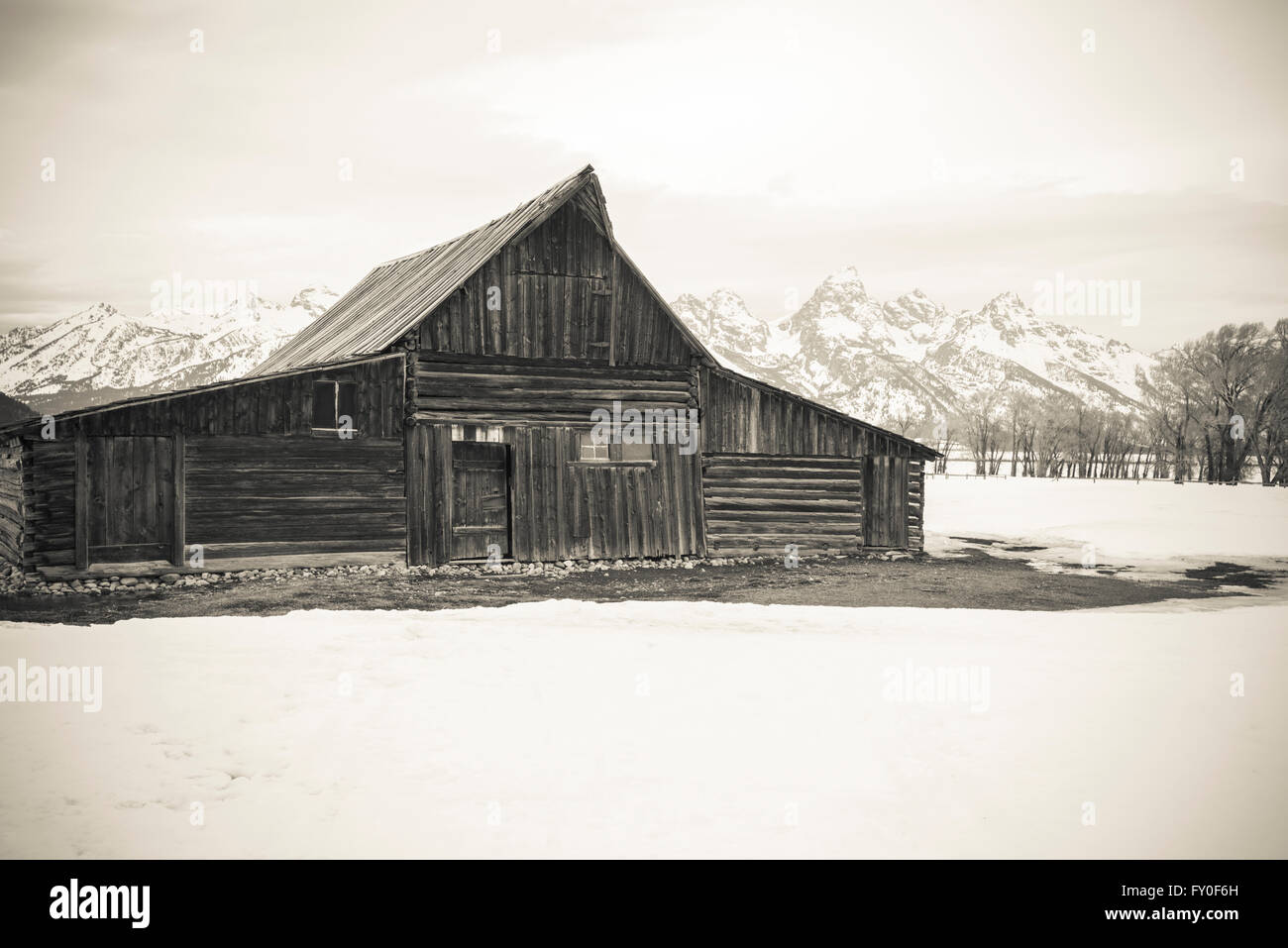Antelope flats mormon barns hi-res stock photography and images - Alamy