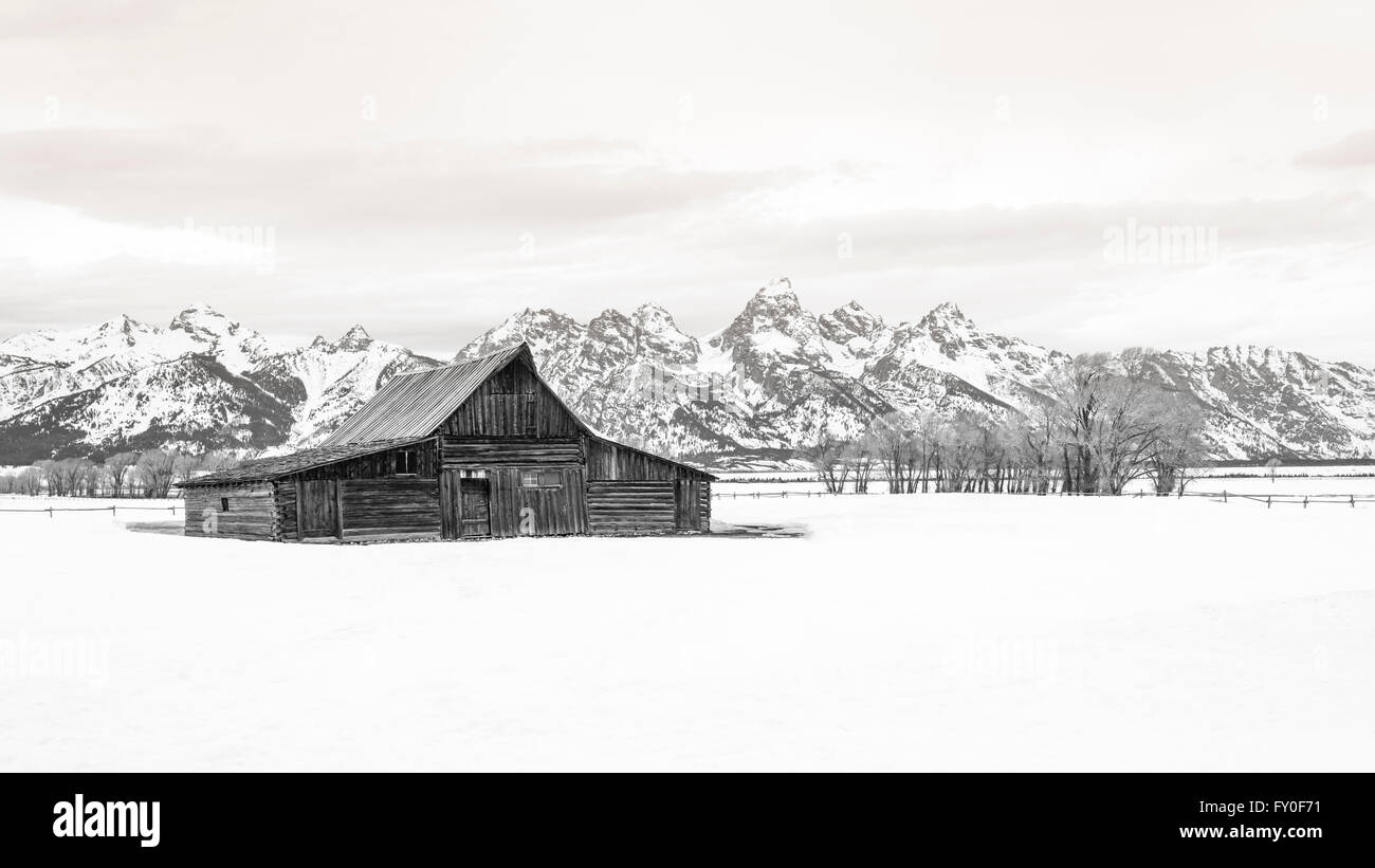 Antelope flats mormon barns hi-res stock photography and images - Alamy