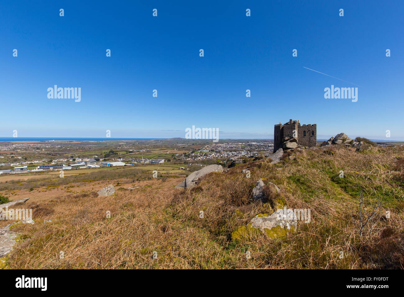 Carn brea tin mining hi-res stock photography and images - Alamy