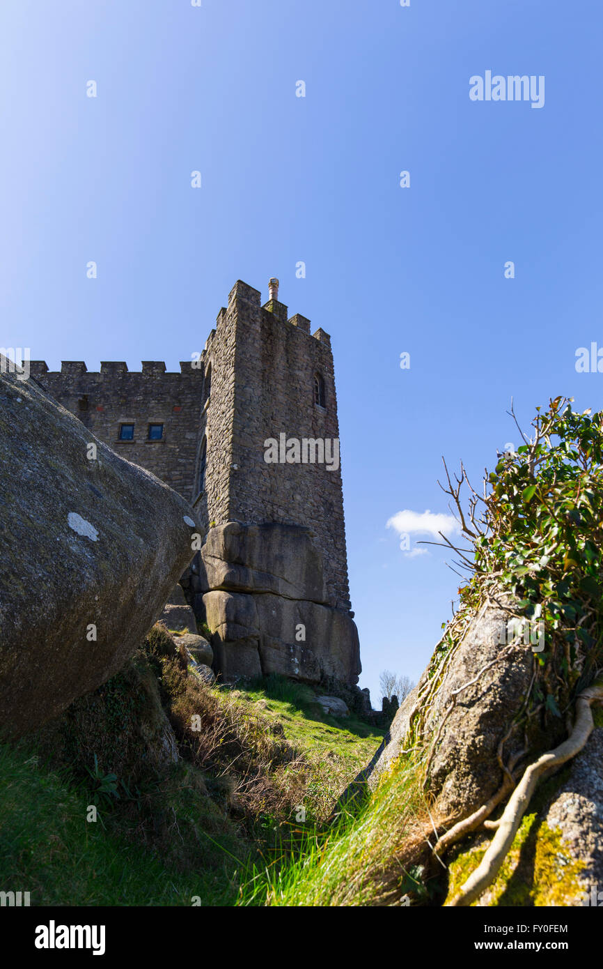 Carn Brea, Redruth, Cornwall, England Stock Photo - Alamy